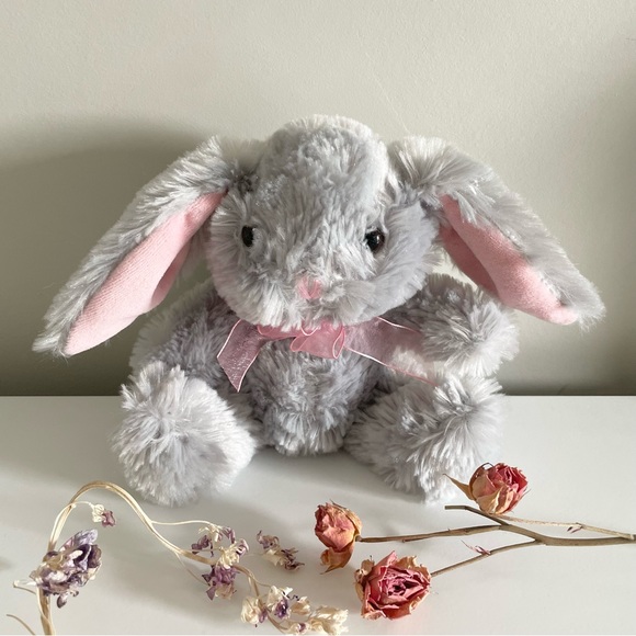 Toys | Little Grey Bunny Rabbit Stuffed Animal | Poshmark
